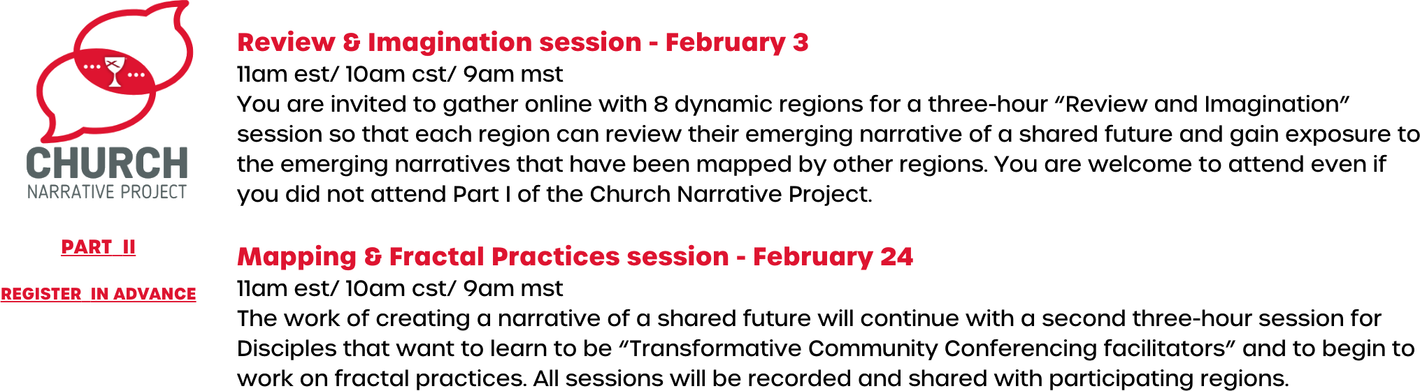 Church Narrative Project - AZDisciples.org